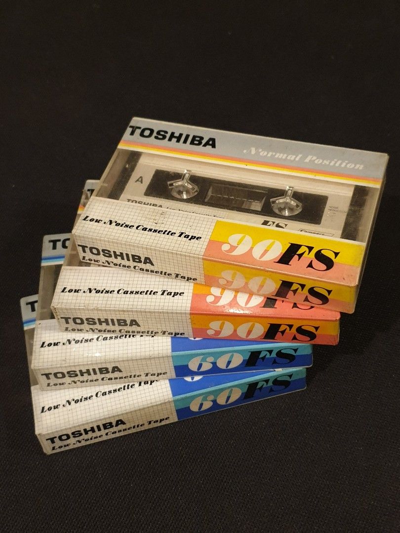 1983 Toshiba Blank Cassette Tapes, Hobbies & Toys, Memorabilia & Collectibles, Vintage ...