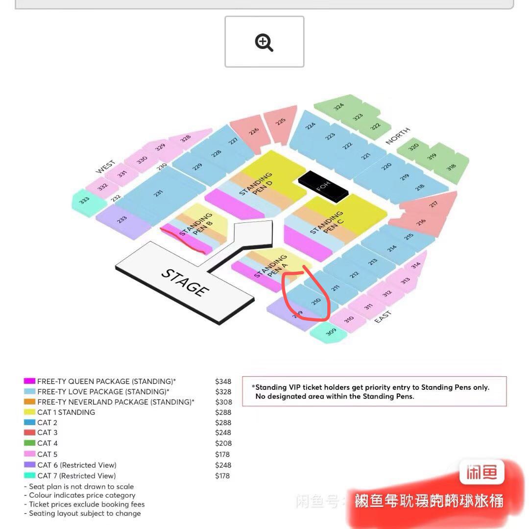2023 gidle singapore concert cat 2 ticket, Tickets & Vouchers, Event ...