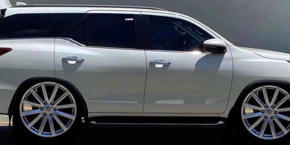 22 inches rims + free 3 tires for Fortuner and Montero, Car Parts ...