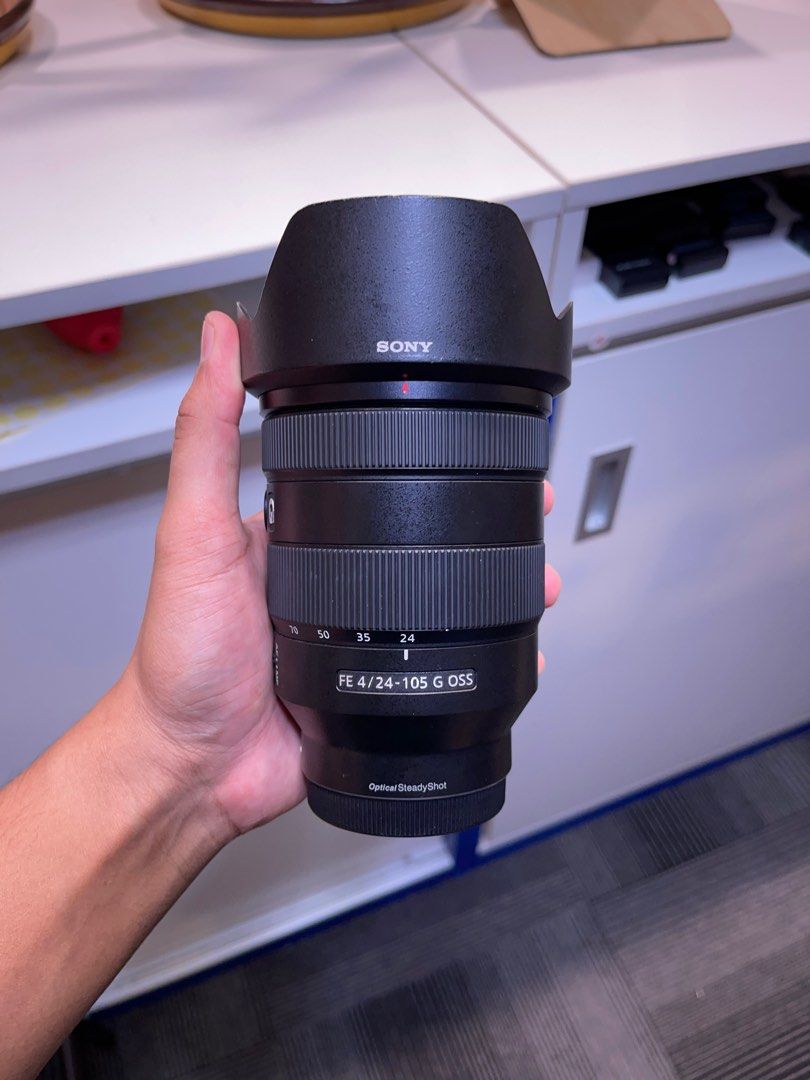 24-105MM F4 G OSS SONY, Photography, Lens & Kits on Carousell