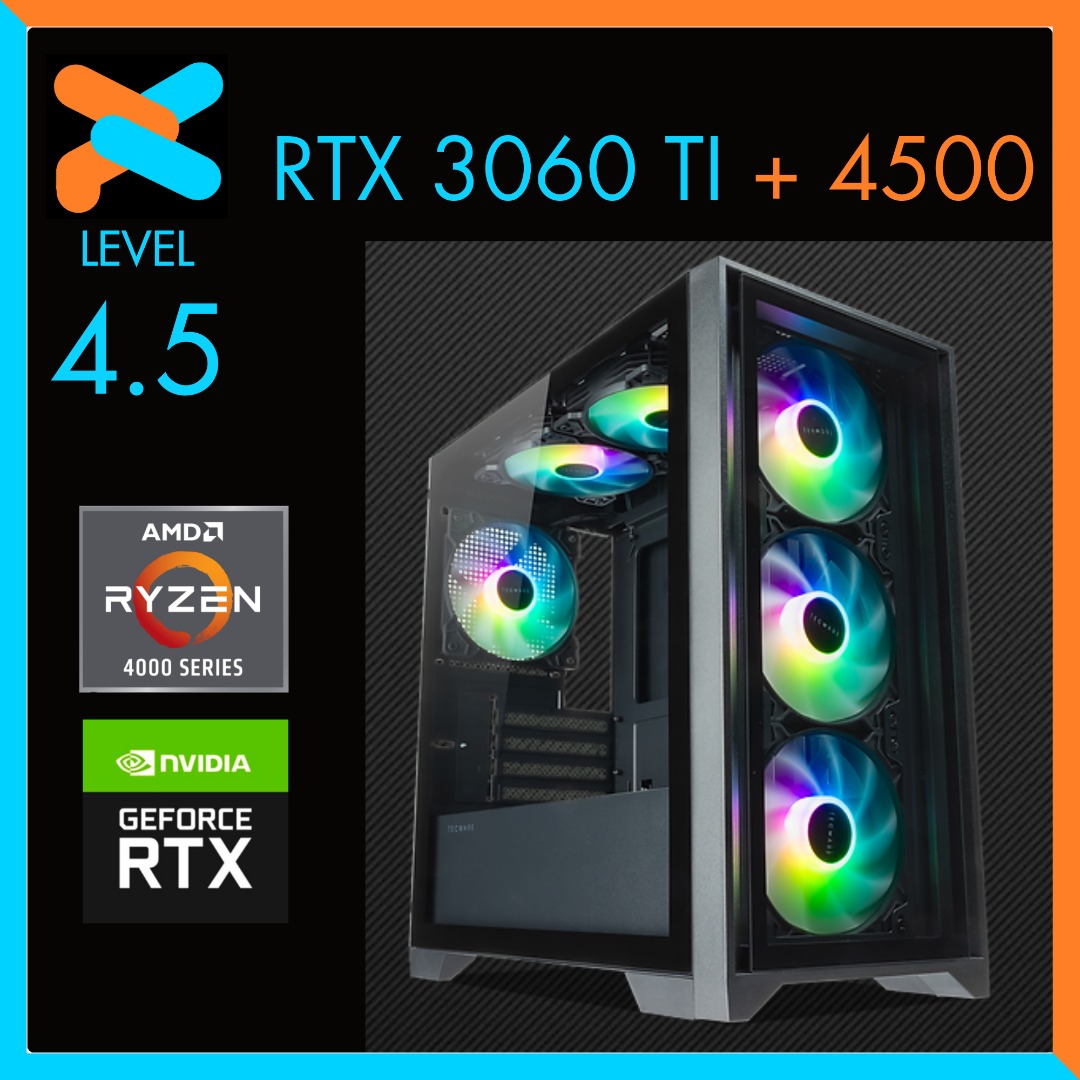 3060TI $1K GAMING PC RYZEN 5 + GeForce RTX 3060 TI 8GB (Faster than RTX ...