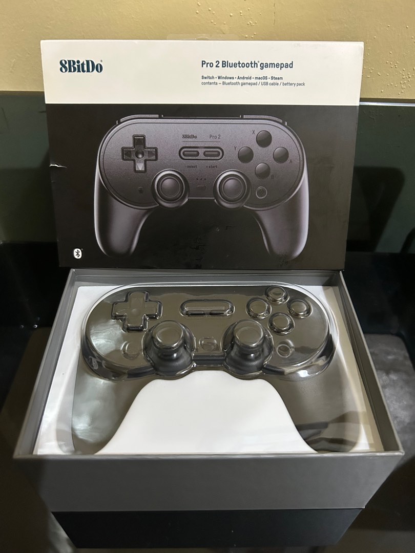 8bitdo Pro 2 bluetooth gamepad, Video Gaming, Gaming Accessories ...