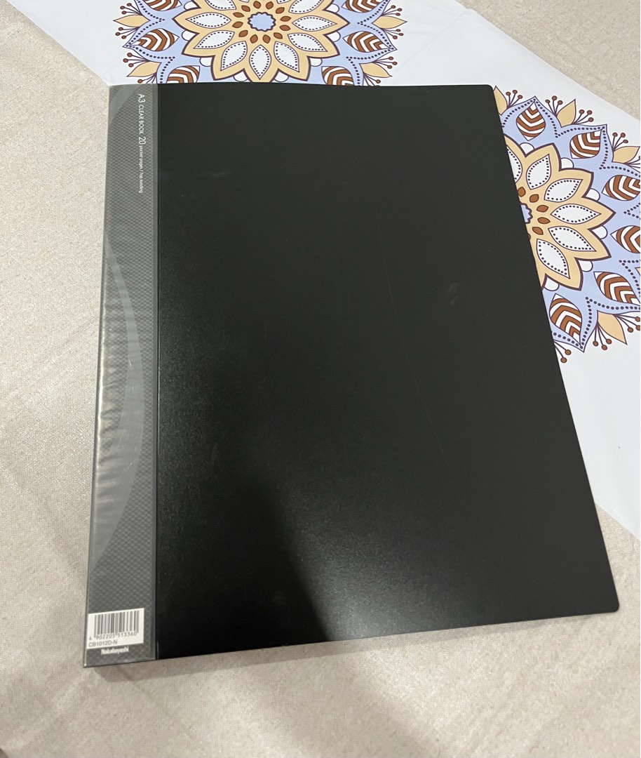 A3 Clear Book (20 pockets), Hobbies & Toys, Stationery & Craft ...