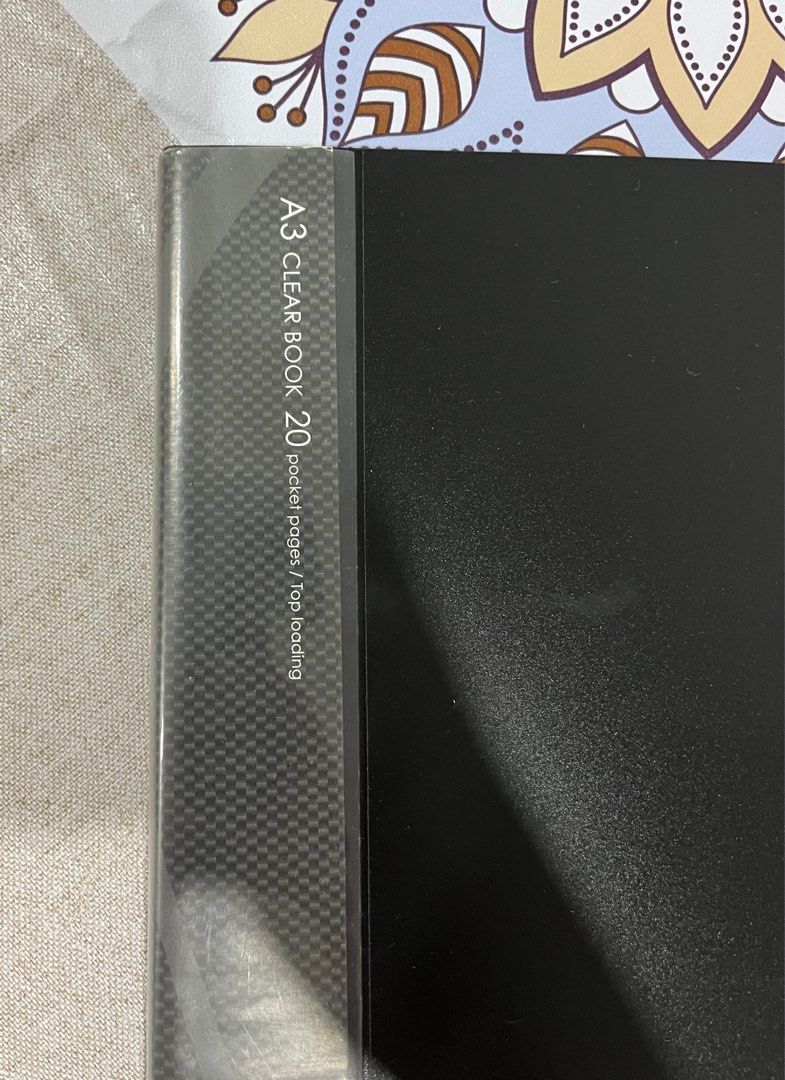 A3 Clear Book (20 pockets), Hobbies & Toys, Stationery & Craft ...