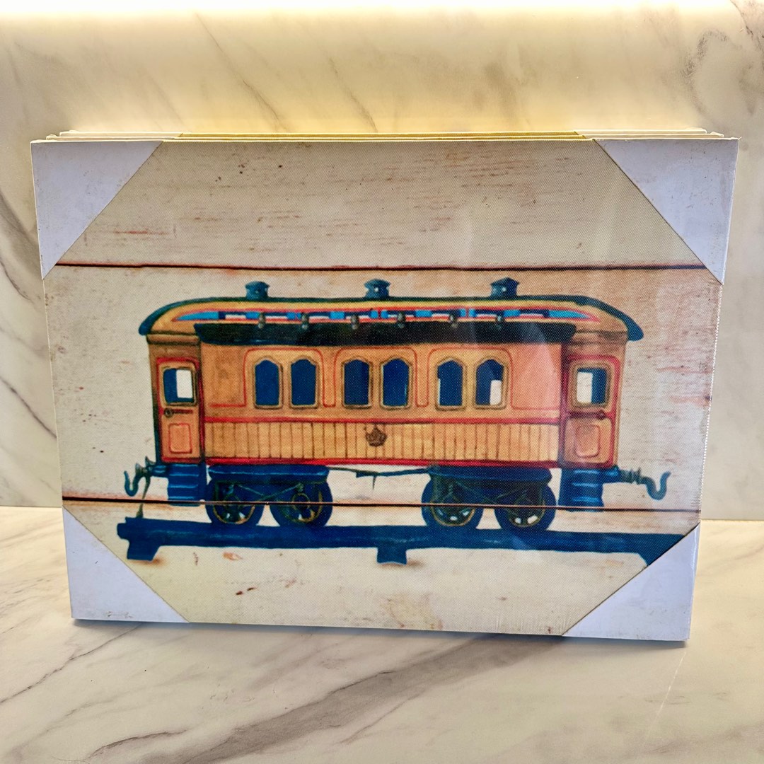 Acc Photo Frame Old Transportation, Train/Car/Plane, Desain & Kerajinan ...