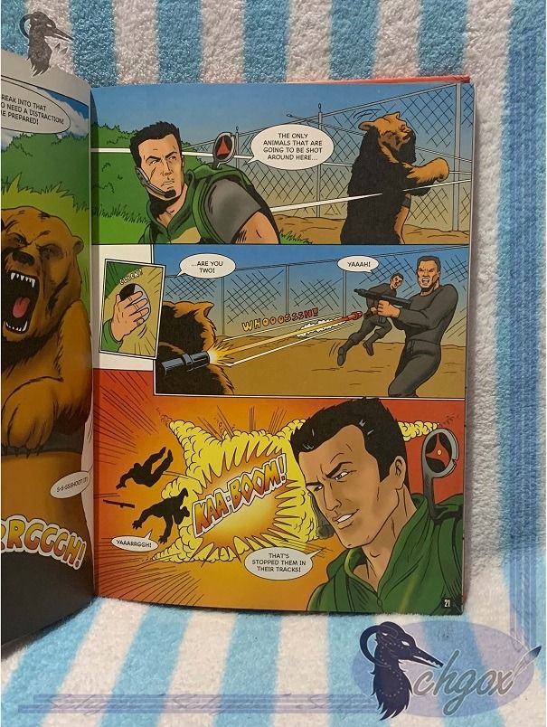 Action Man Annual 2001 - Mission: Bioforce | Big Hardbound Action ...