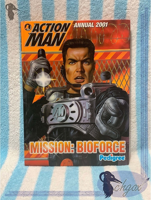 Action Man Annual 2001 - Mission: Bioforce | Big Hardbound Action ...