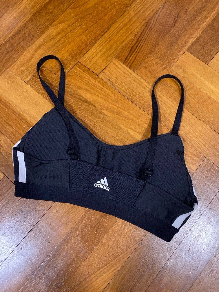 Adidas 3 Stripes Sports Bra, Women's Fashion, Activewear on Carousell
