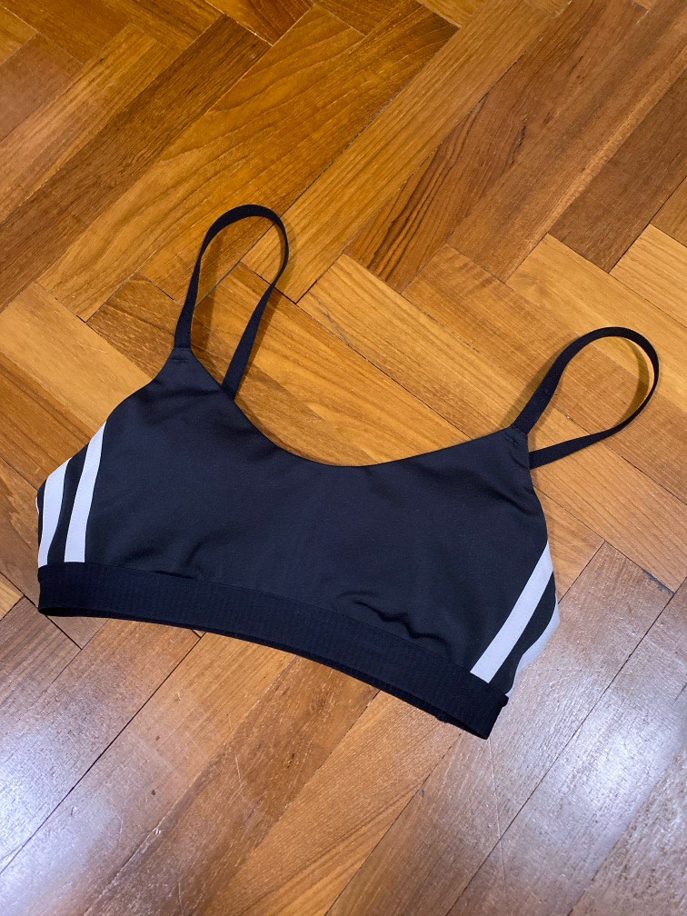 Adidas 3 Stripes Sports Bra, Women's Fashion, Activewear on Carousell