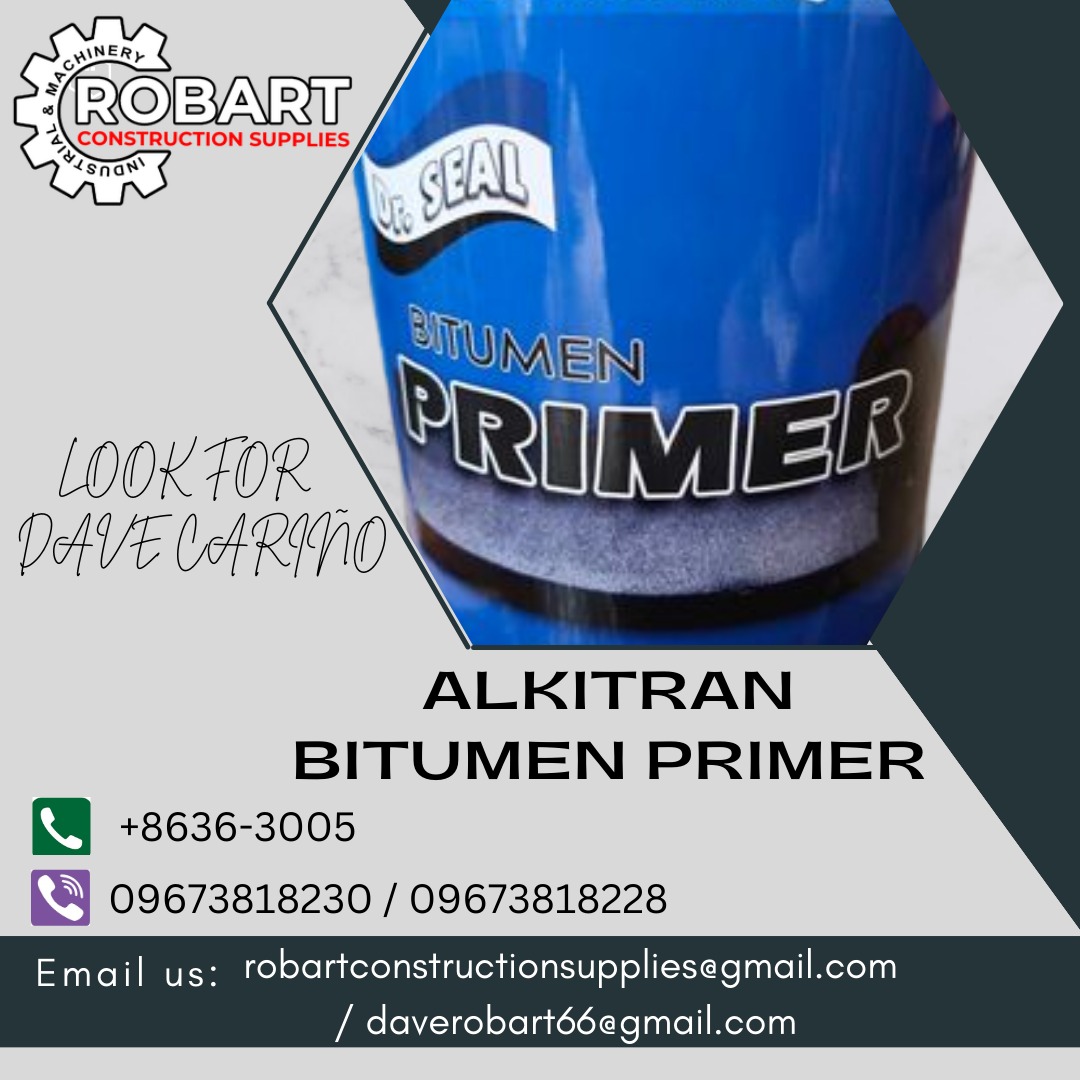 ALKITRAN BITUMEN PRIMER, Commercial & Industrial, Construction Tools ...