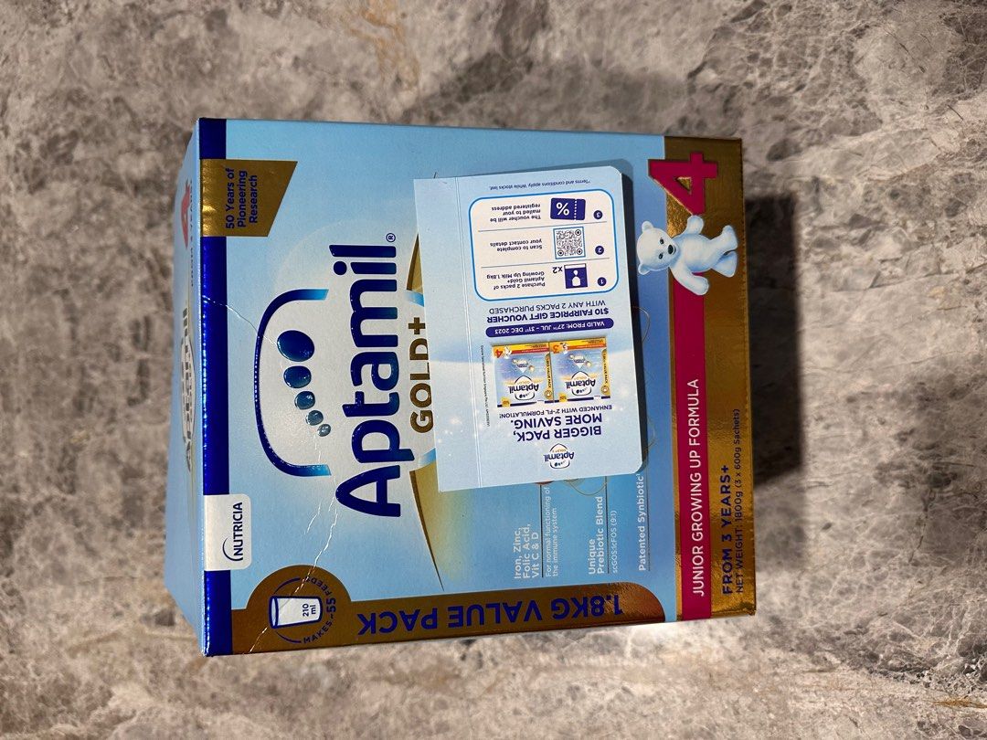 Aptamil Gold+ Junior Formula Baby Powder, Babies & Kids, Nursing ...