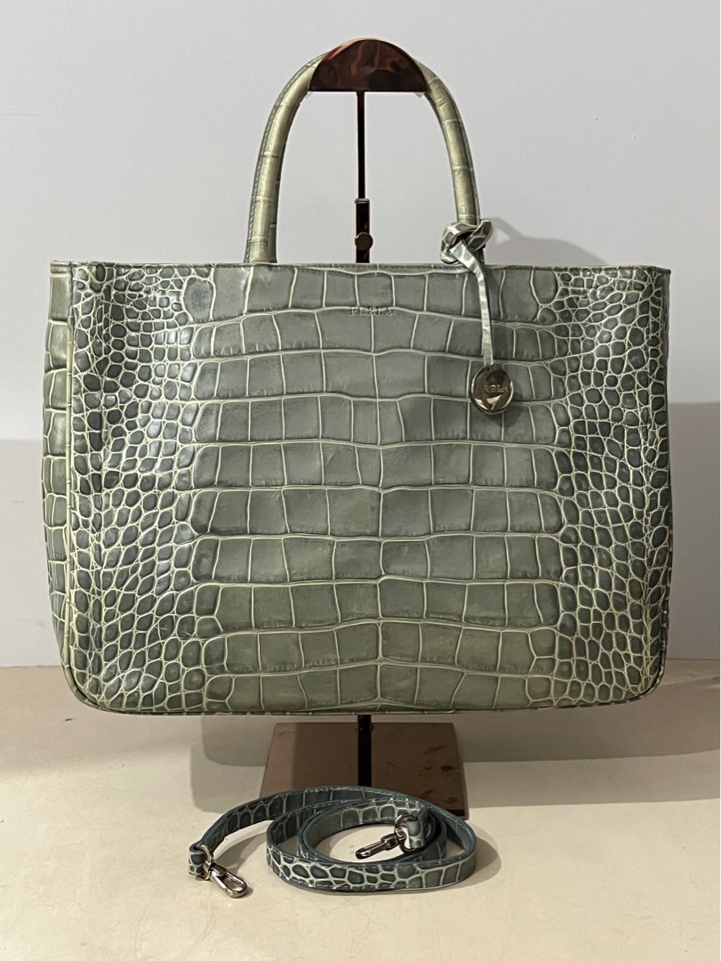 Authentic Furla 2way book tote, Luxury, Bags & Wallets on Carousell