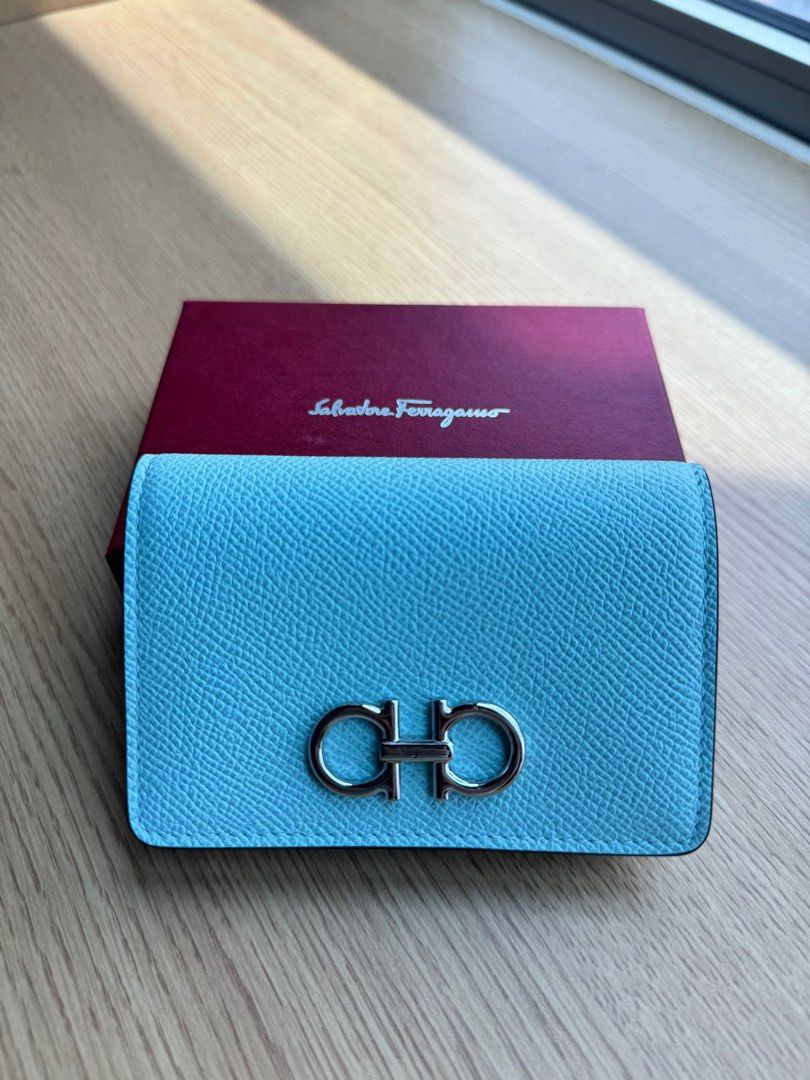 Authentic Salvatore Ferragamo Card Holder, Luxury, Bags & Wallets on ...