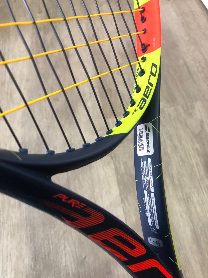 Babolat Pure Aero, Sports Equipment, Sports & Games, Racket & Ball ...