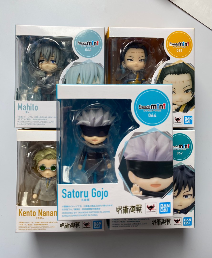BANDAI JJK Jujutsu Kaisen Mini Figuarts, Hobbies & Toys, Toys & Games ...