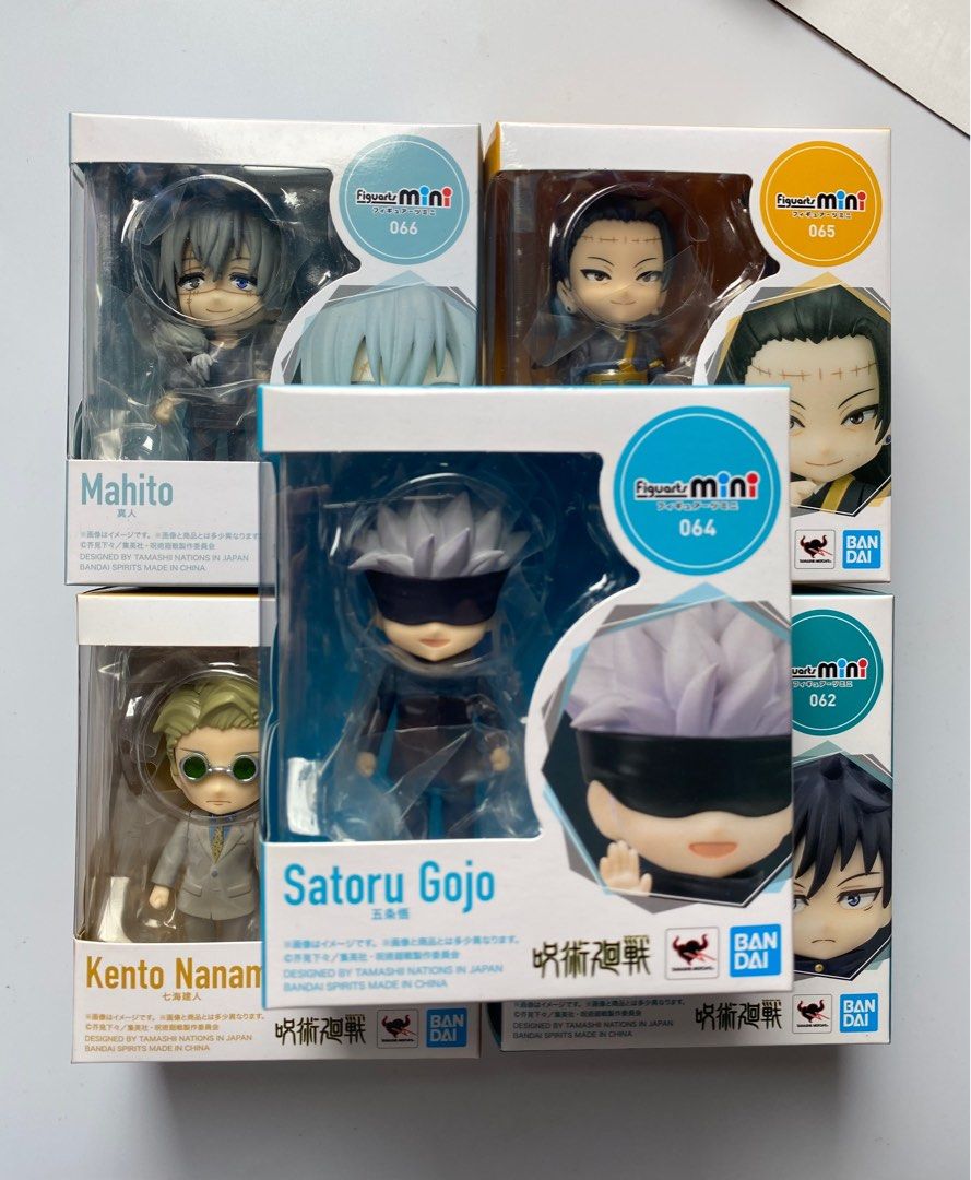 BANDAI JJK Jujutsu Kaisen Mini Figuarts, Hobbies & Toys, Toys & Games ...