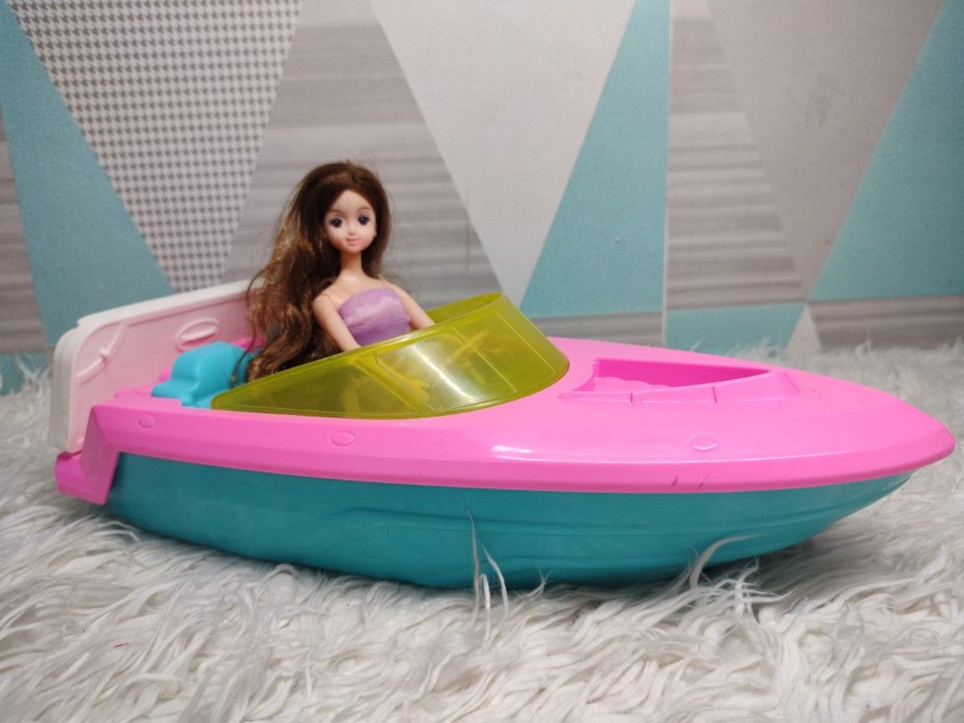 Barbie Boat, Hobbies & Toys, Toys & Games on Carousell