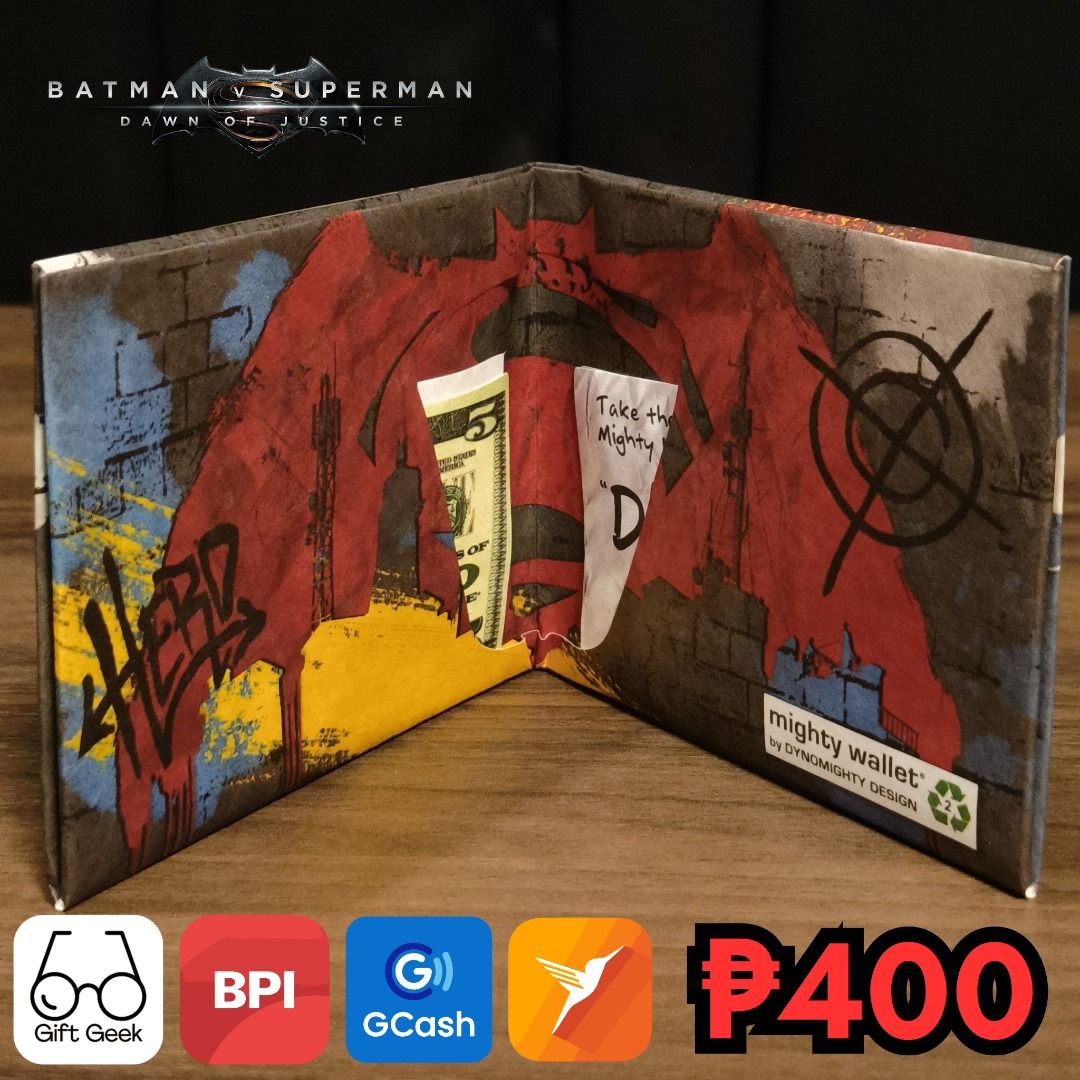 Batman V Superman: Dawn of Justice Mighty Wallet, Luxury, Bags ...