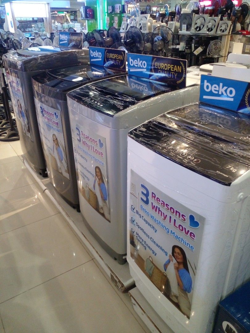 Beko Washing Machine Top Load Inverter & Non-Inverter 7kg 8kg 10kg 12kg 16kg, TV & Home ...