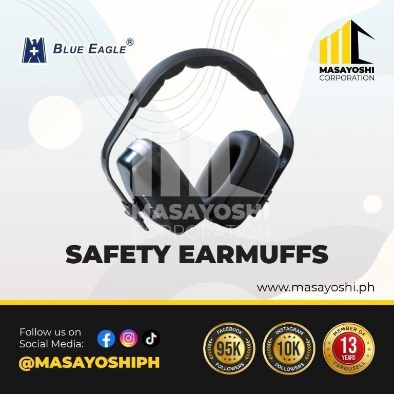 Best Safety Earmuffs EM92BK, Noise Reduction, Ear Protection, Blue ...