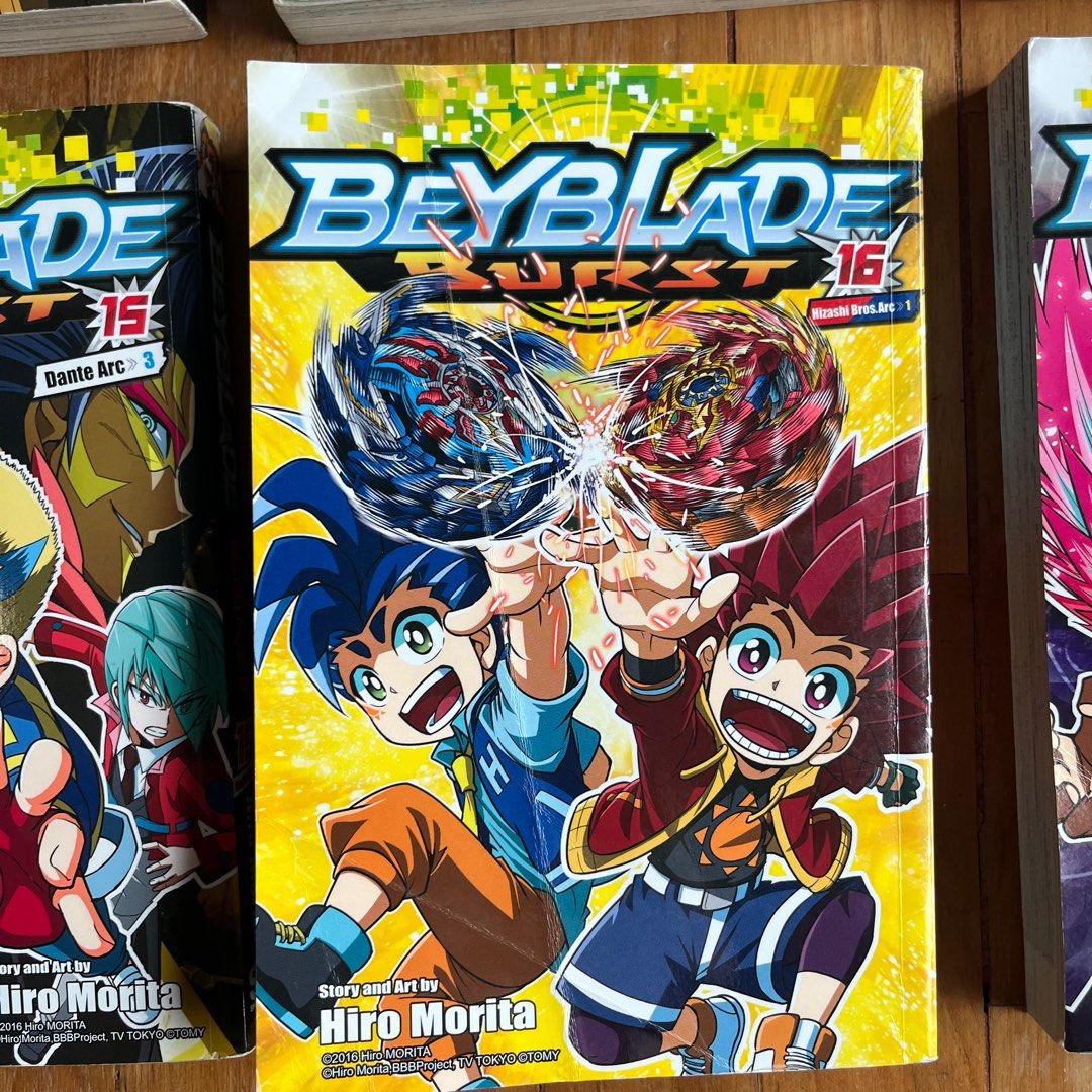 Beyblades Comic Books, Hobbies & Toys, Books & Magazines, Children's ...