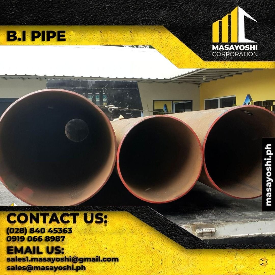 B.I. Pipes , Black Iron Pipes, BI Pipes, Steel Pipe, Metal ...