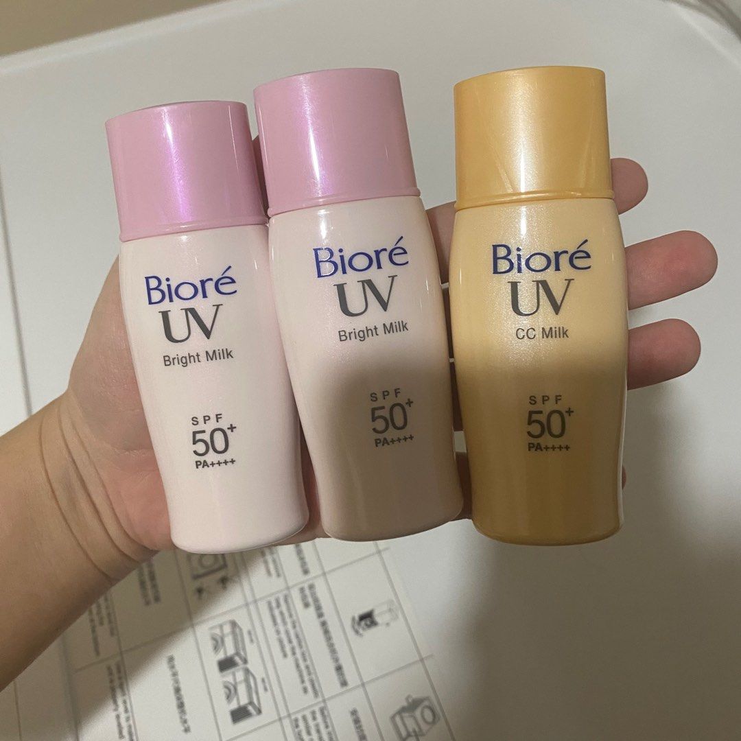 Biore Sunscreen, Beauty & Personal Care, Face, Face Care on Carousell
