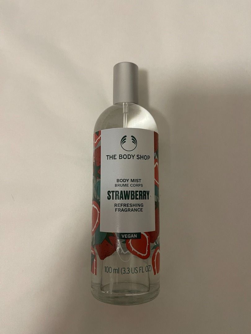 Body Shop Strawberry Body Mist, Beauty & Personal Care, Fragrance ...