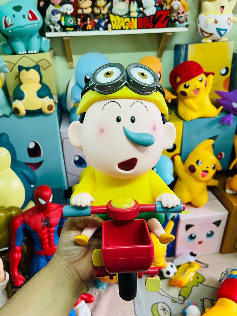 Boo chan riding bicycle crayon shin chan nohara 1:1, Hobbies & Toys ...