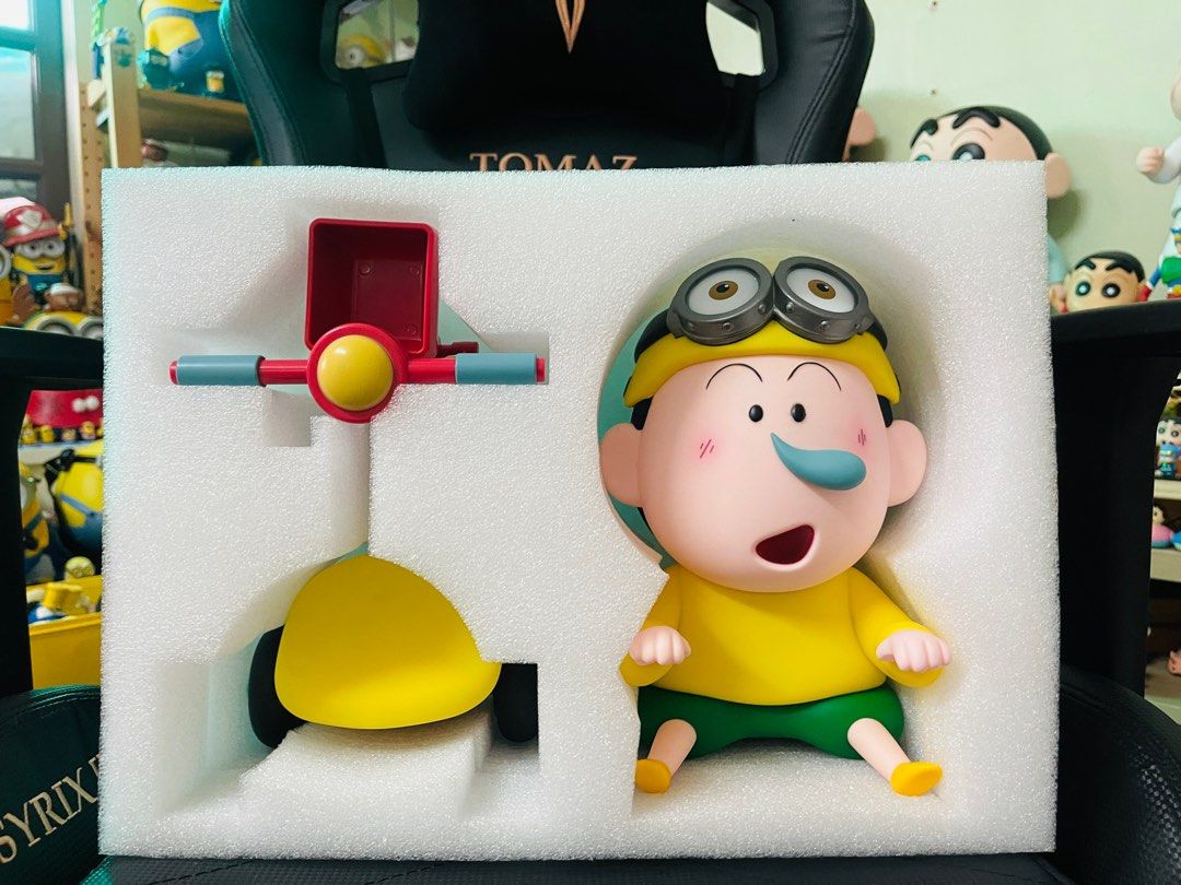 Boo chan riding bicycle crayon shin chan nohara 1:1, Hobbies & Toys ...