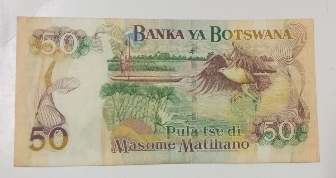 Botswana 50 Pula 2000, Hobbies & Toys, Memorabilia & Collectibles ...