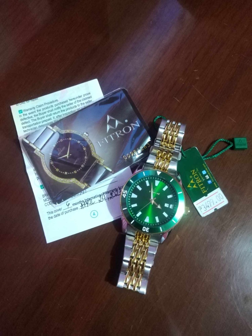 Brand new Fitron watch for men, Men's Fashion, Watches & Accessories ...