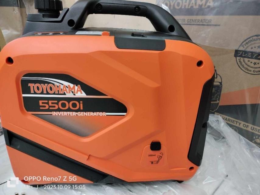 BRAND NEW TOYOHAMA INVERTER GASOLINE GENERATOR 5500i, Commercial ...