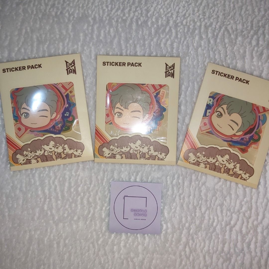 BTS TinyTAN Sticker Pack, Hobbies & Toys, Memorabilia & Collectibles, K-Wave on Carousell