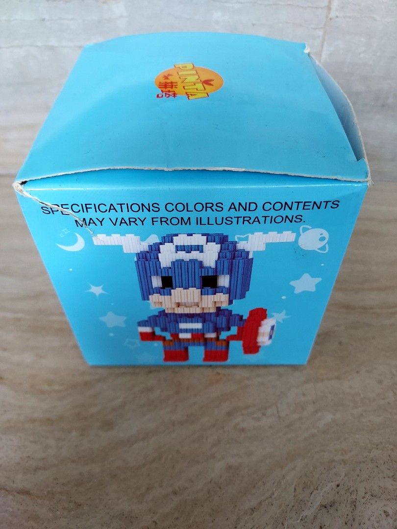 Universal Building Blocks "Captain America" Made in China Pinta ...
