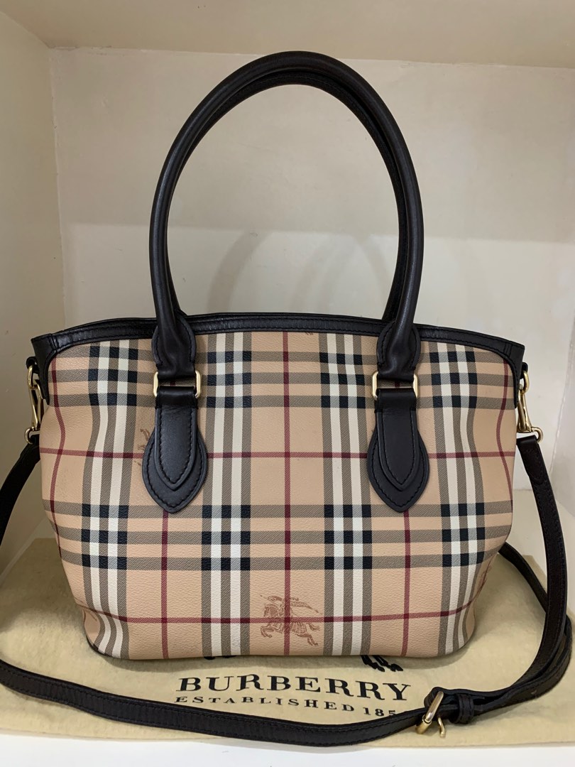 Burberry Tri-compartment 2way bag, Luxury, Bags & Wallets on Carousell