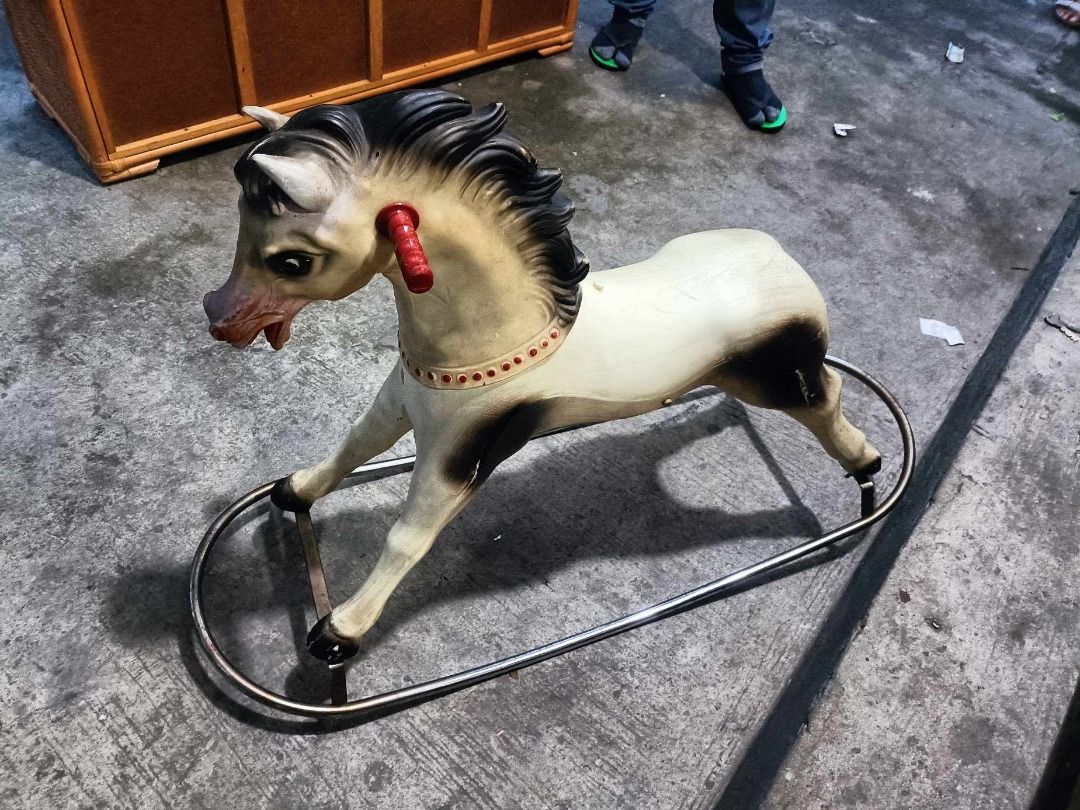 canova italy vintage rocking horse, Hobbies & Toys, Memorabilia ...