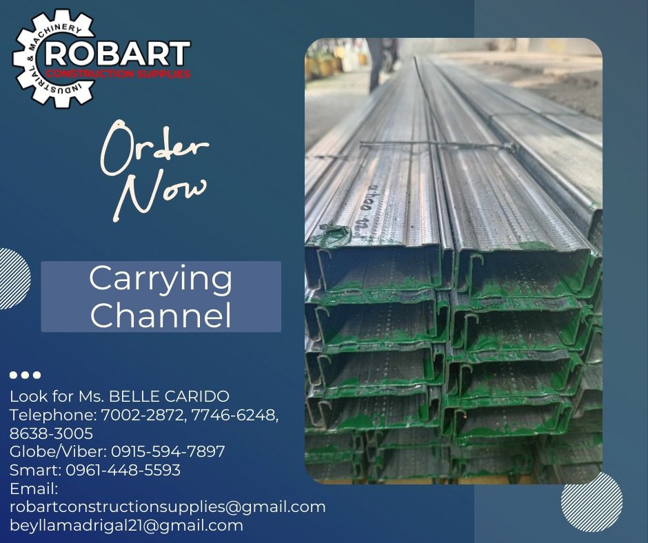 Carrying Channel, Commercial & Industrial, Construction Tools ...
