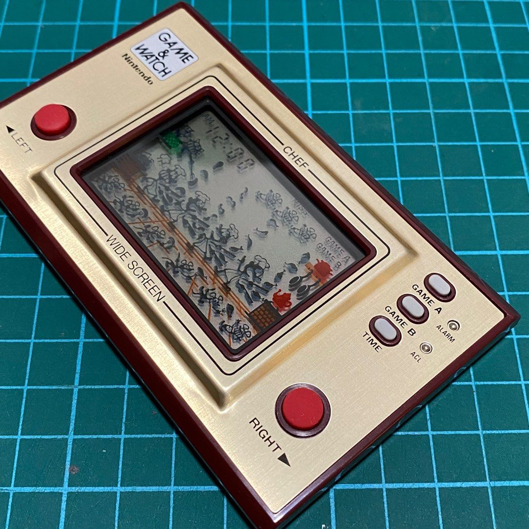Chef - Vintage 1981 Nintendo Game & Watch (Wide-Screen), Hobbies & Toys ...