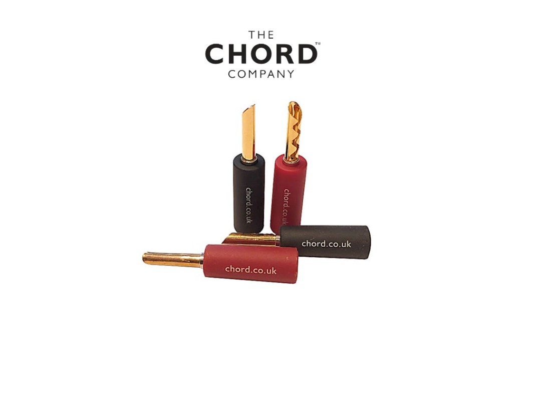 Chord 4mm Banana Plugs ( 4/Pack ), Audio, Soundbars, Speakers ...