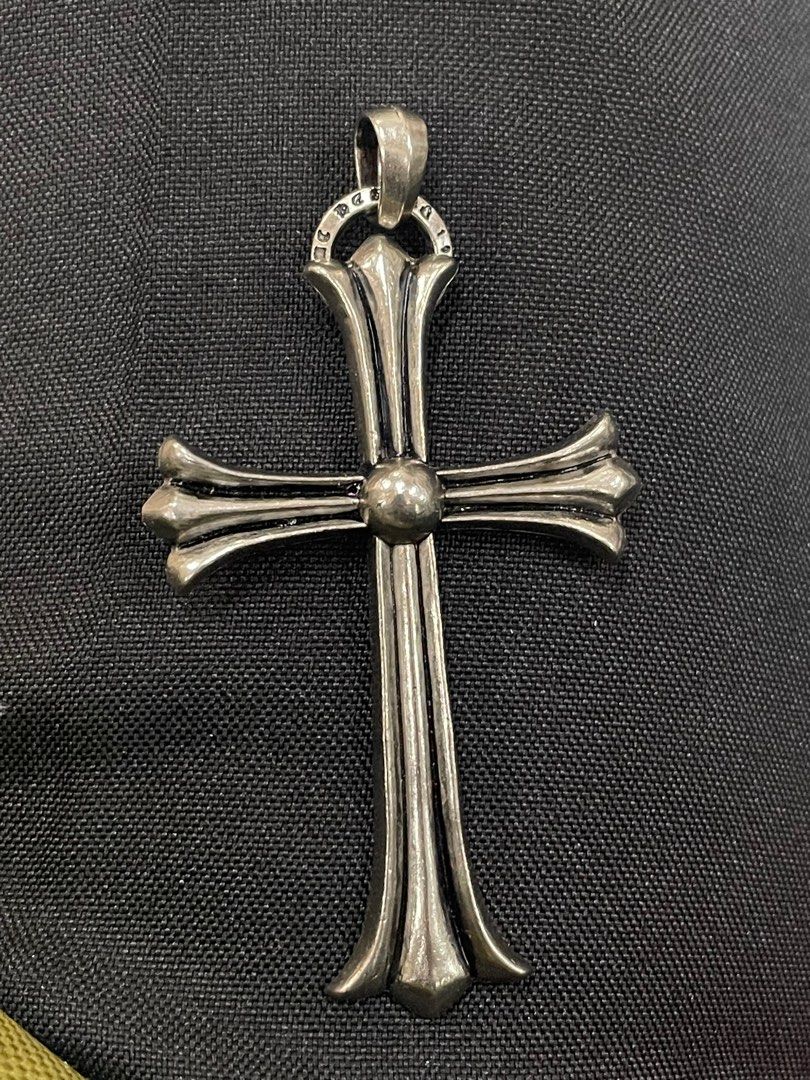 CHROME HEARTS big cross pendant, Luxury, Accessories on Carousell
