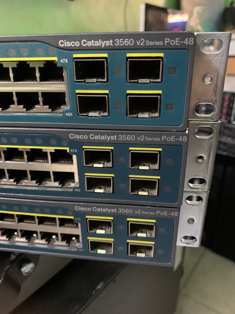 Cisco 3560 v2 PoE 48 ports, Computers & Tech, Office & Business ...