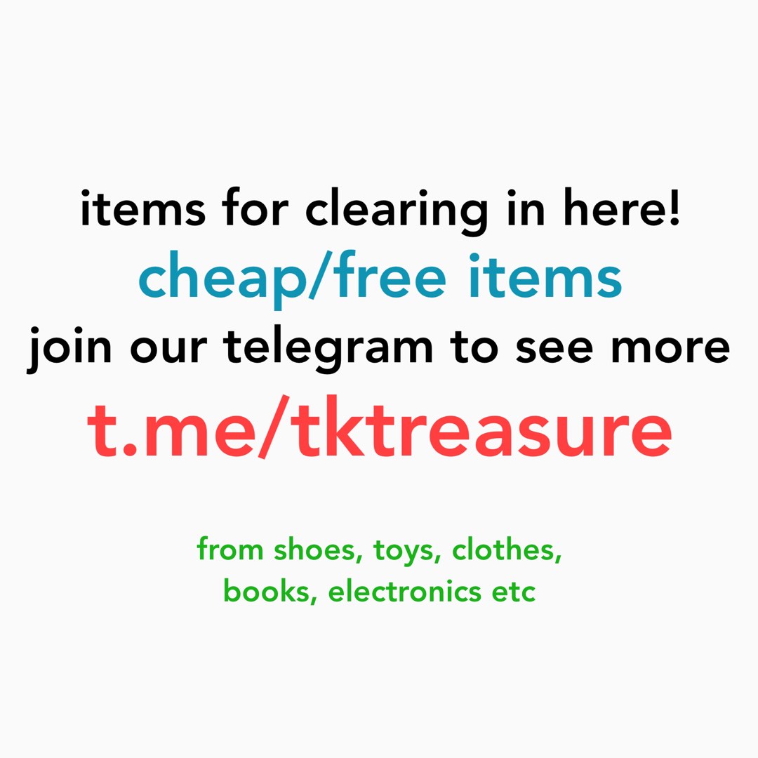 CLEARING ITEMS USED AND NEW, Everything Else on Carousell