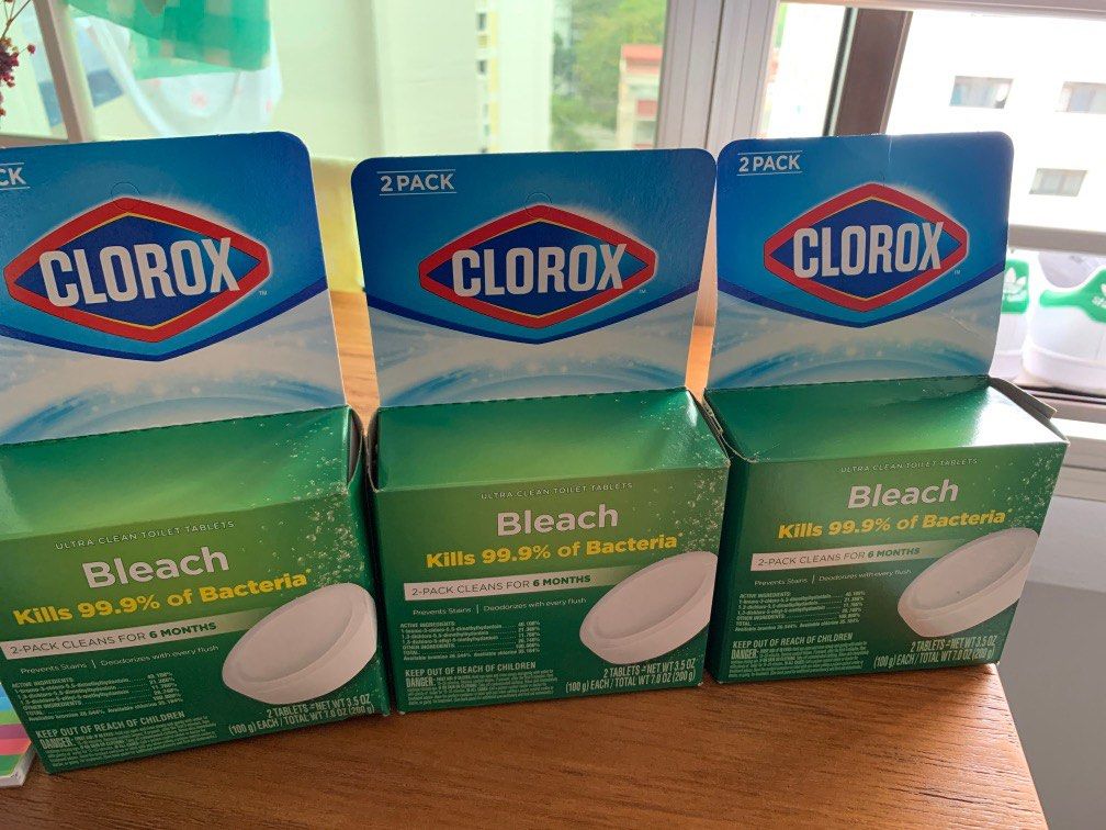 Clorox Toilet Bowl Bleach (Tablets), Everything Else on Carousell