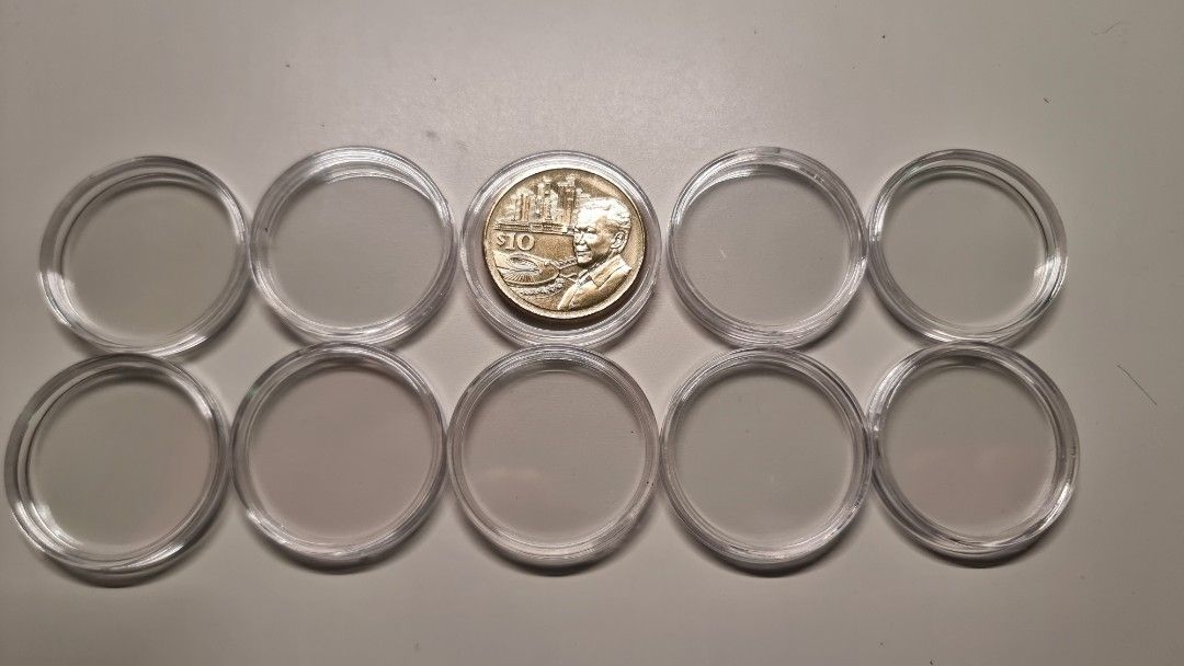 Coin Capsules / casings for LKY $10 coin, Hobbies & Toys, Memorabilia ...
