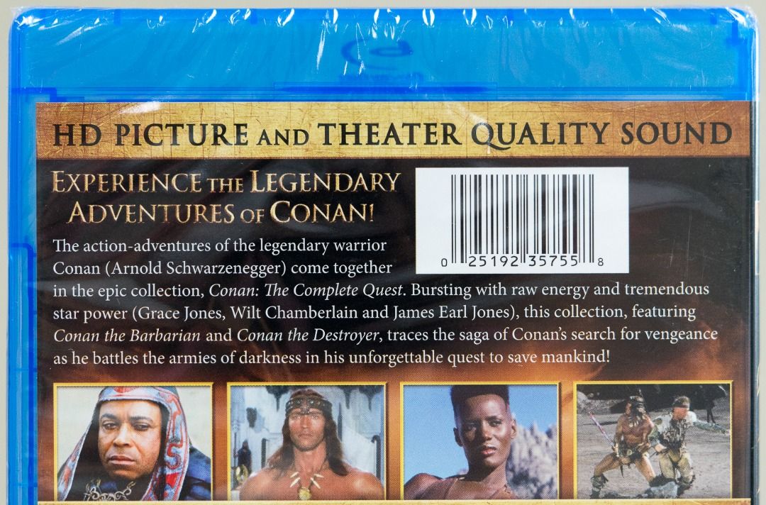 Conan The Complete Quest 2-Movie Collection Blu-ray, Hobbies & Toys ...