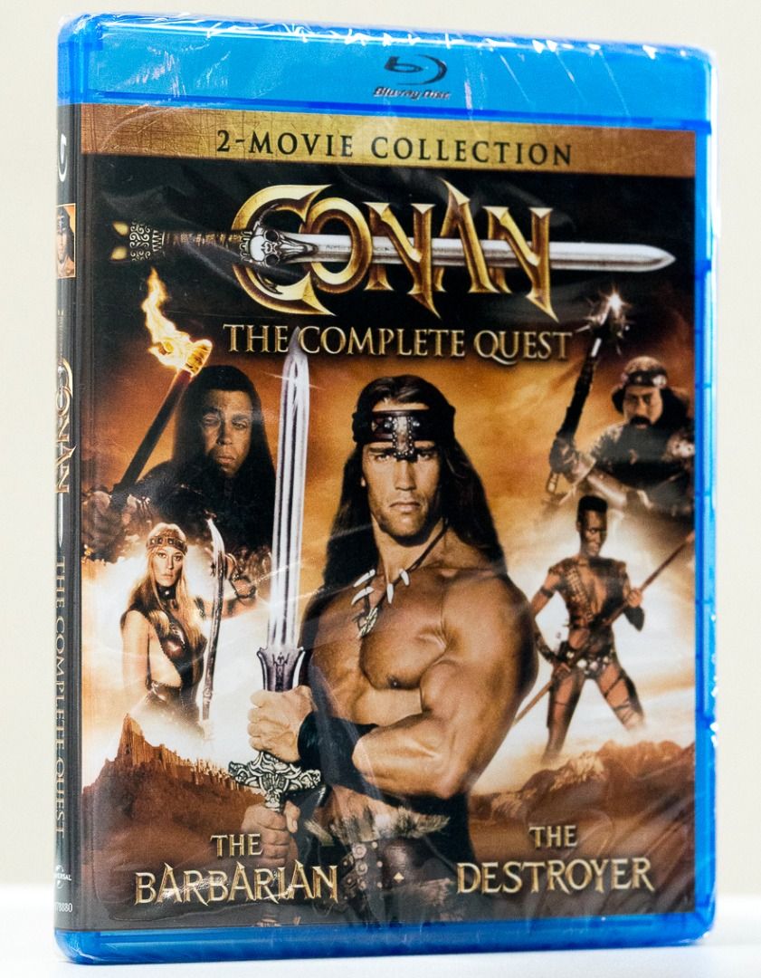 Conan The Complete Quest 2-Movie Collection Blu-ray, Hobbies & Toys ...