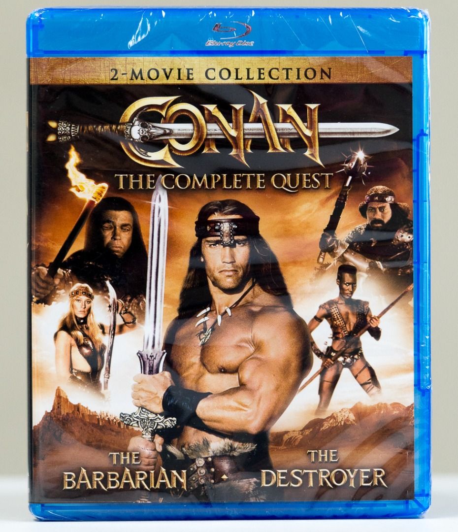 Conan The Complete Quest 2-Movie Collection Blu-ray, Hobbies & Toys ...