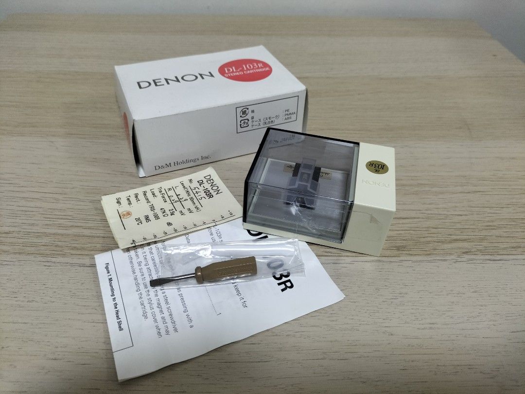 Denon DL 103R Low Output MC Cartridge, Audio, Other Audio Equipment on ...