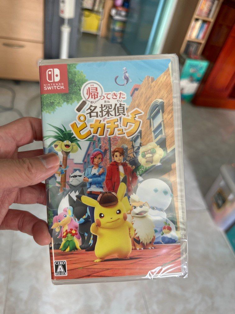 Detective Pikachu Switch [English/Japanese], Video Gaming, Video Games ...
